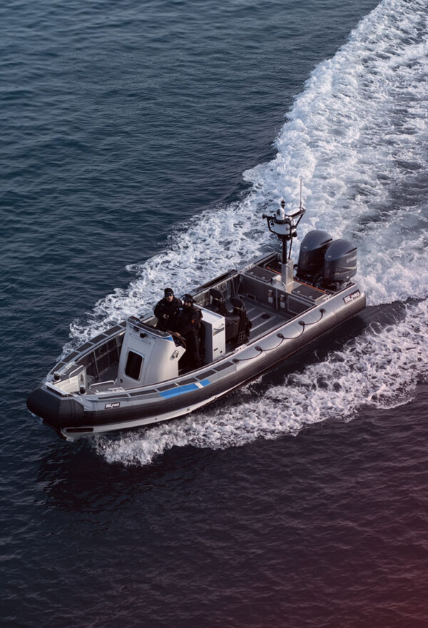 Notre gamme de bateaux semi-rigide pour sauvetage en mer et militaires