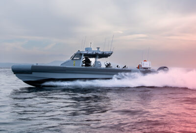 Zodiac Hurricane boats, tailored for military operations