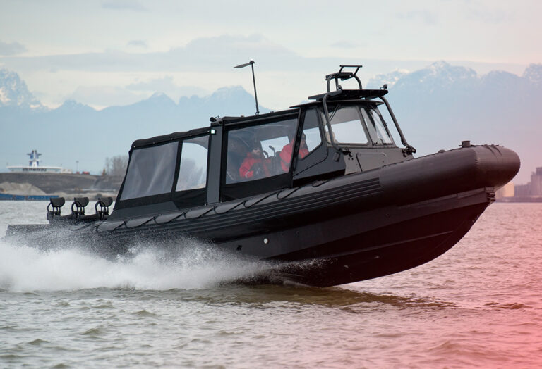 Zodiac Hurricane boats, tailored for military operations